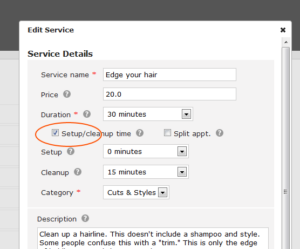 Announcing appointment setup and cleanup time – Schedulista blog